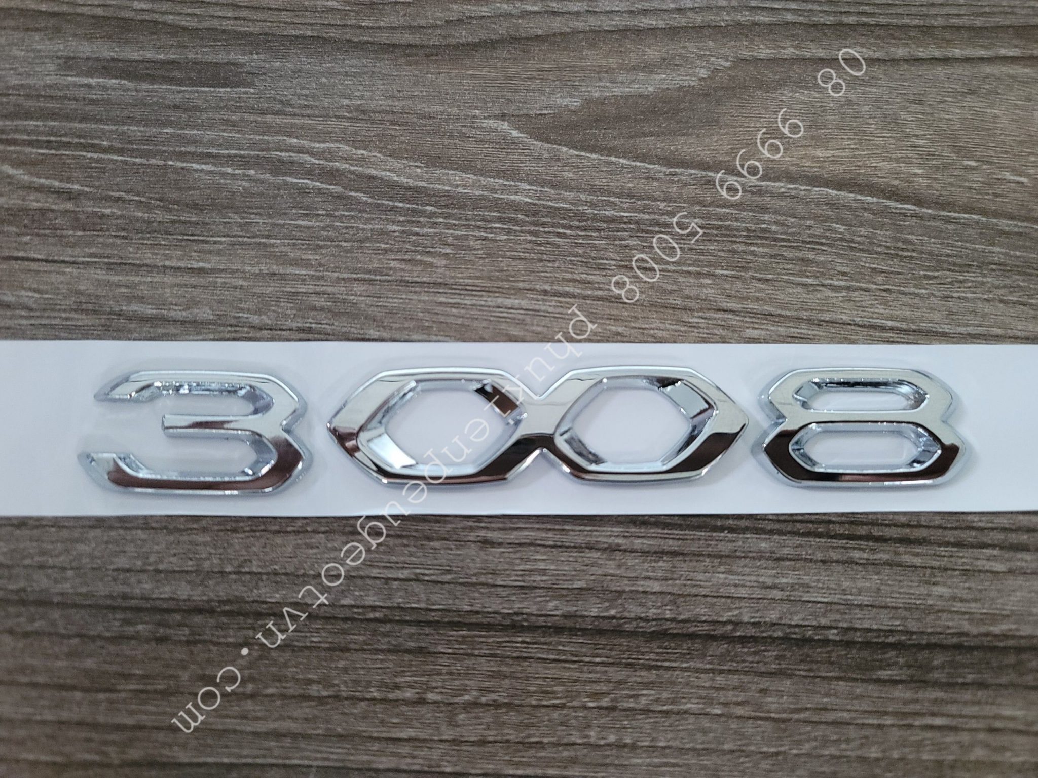 Logo Peugeot 3008 trang trí nắp capo - Phụ Kiện Peugeot Gia Minh ...